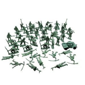 Army Men Plastic Soldiers Tank Aquarium Terrarium Decor 54 Pieces - Etsy
