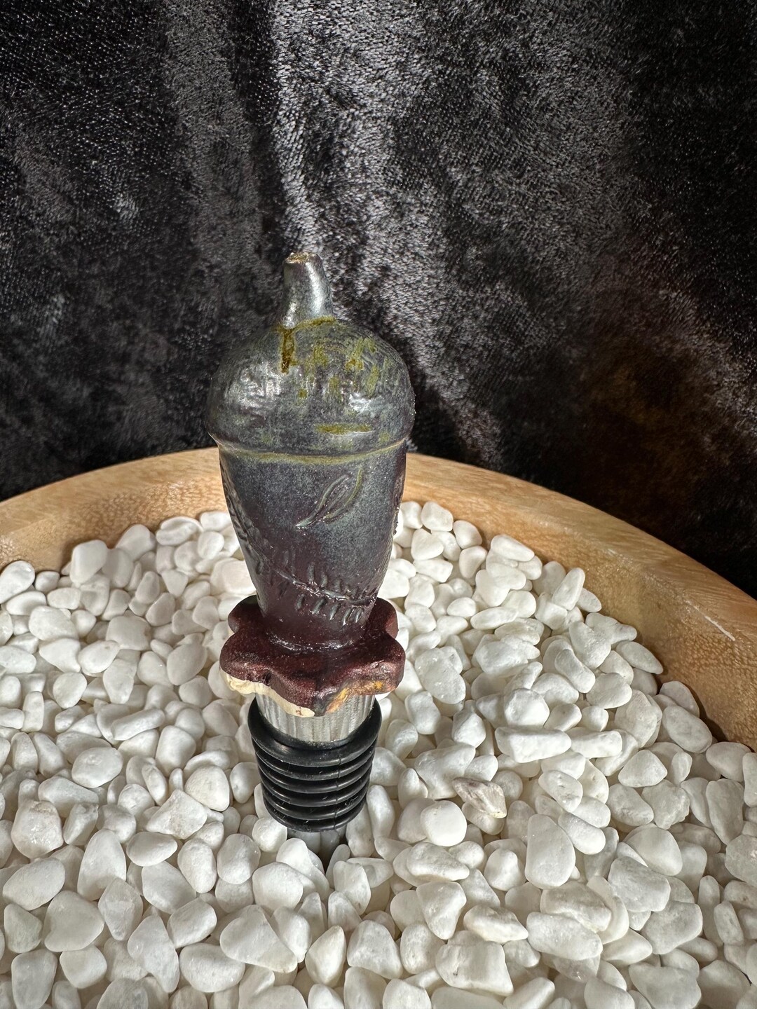 Handmade Ceramic Acorn Bottle Stopper: Nature Decor Gift - Etsy
