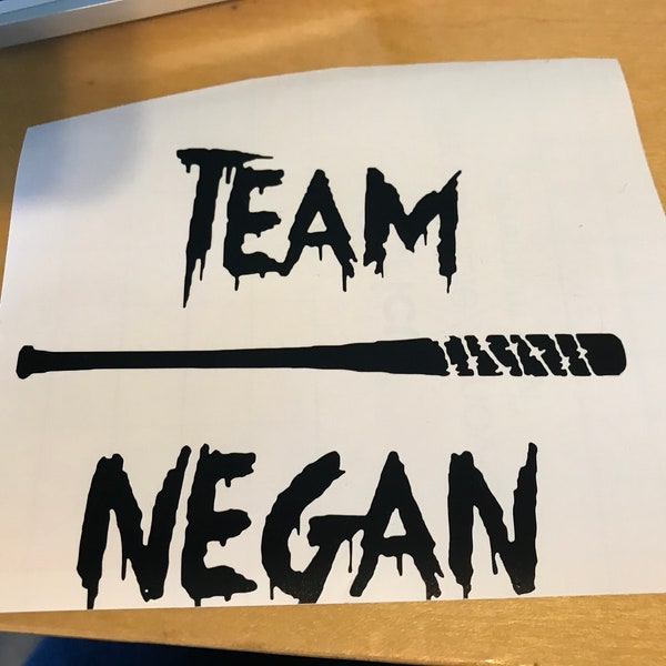 Walking Dead Decal - Etsy