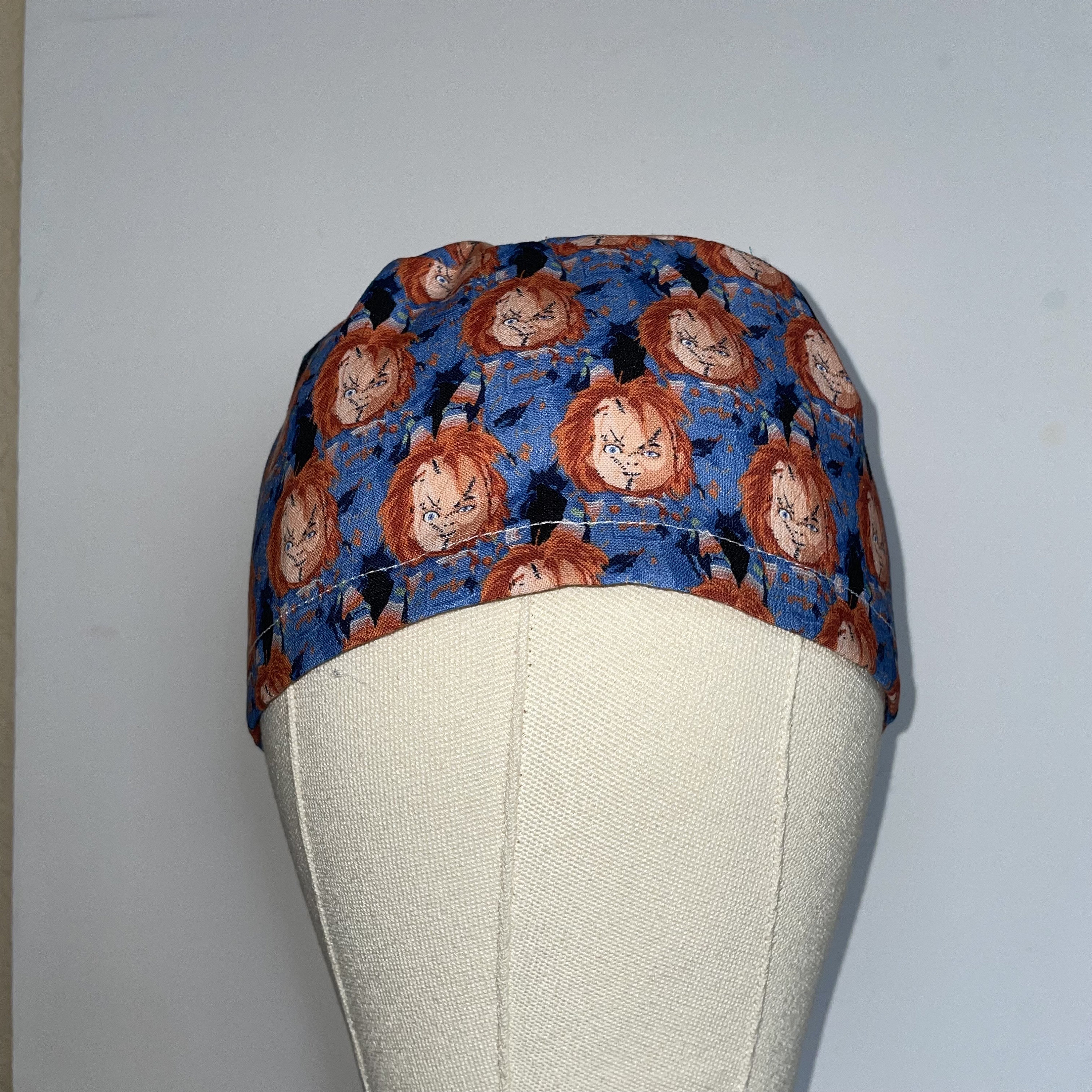 Mens Chucky Surgical Scrub Cap| Halloween Horror Scrub Hat for Nurse ...