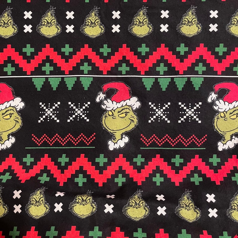 Mens Surgical Scrub Cap| Grinch Chemo Hat, Adjustable| Christmas Skull ...