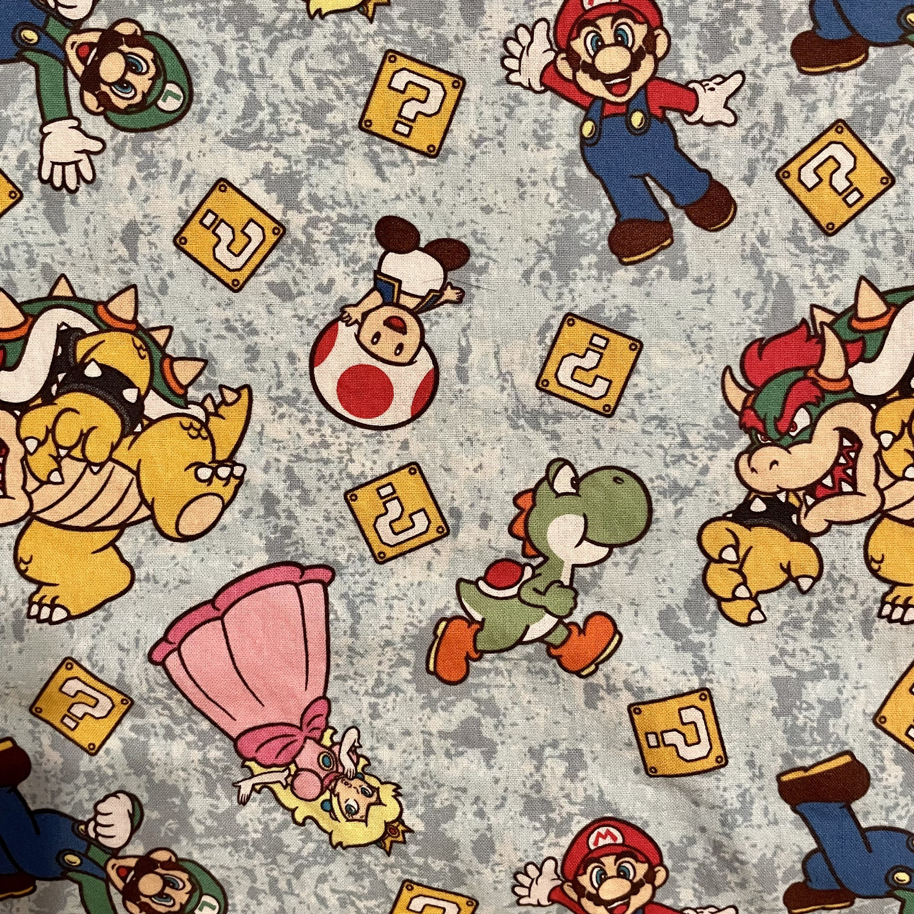 Super Mario Surgical Scrub Cap for Men| Mens Nintendo Surgery Hat for ...