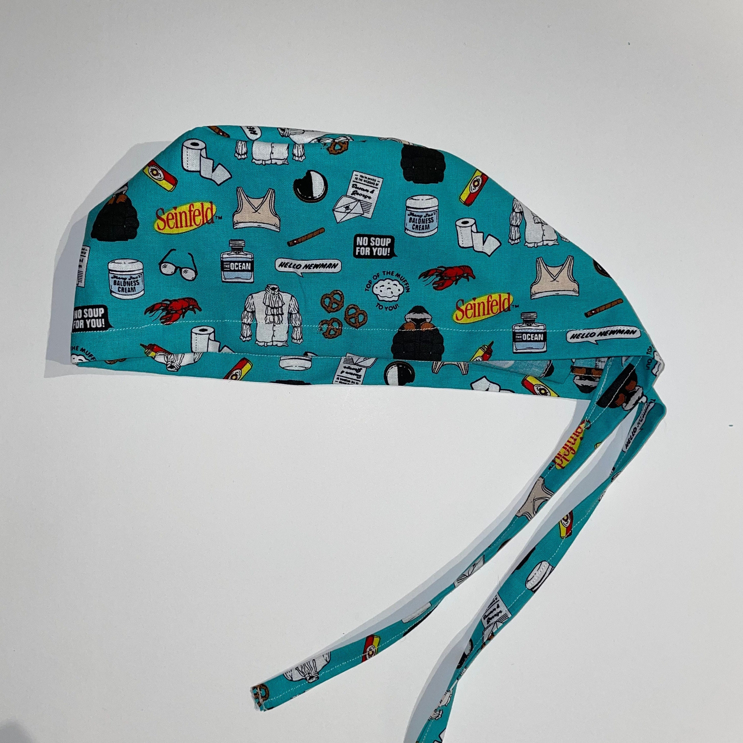 Mens Seinfeld Surgical Scrub Cap Seinfeld Skull Cap for Nurse Funny ...