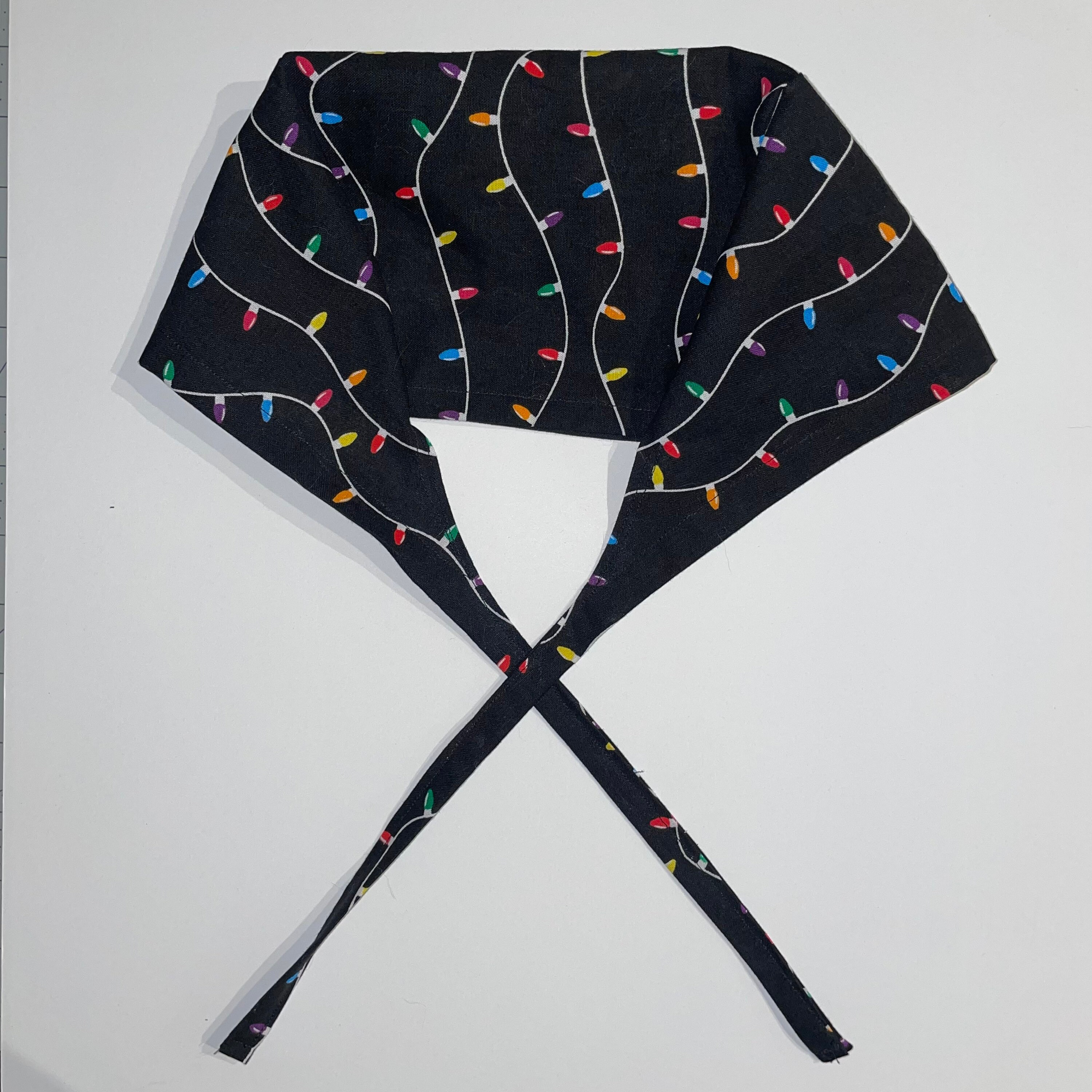 Mens Christmas Surgical Scrub Cap| Christmas Lights Scrub Hat for Men ...