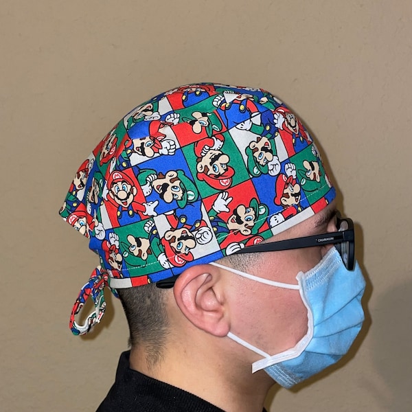 Mens Super Mario Hats - Etsy