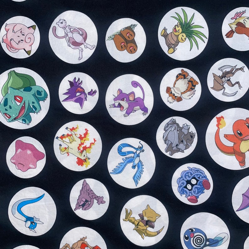 Pokémon Original Mens Surgical Scrub Cap, Black| Indigo League Skull ...