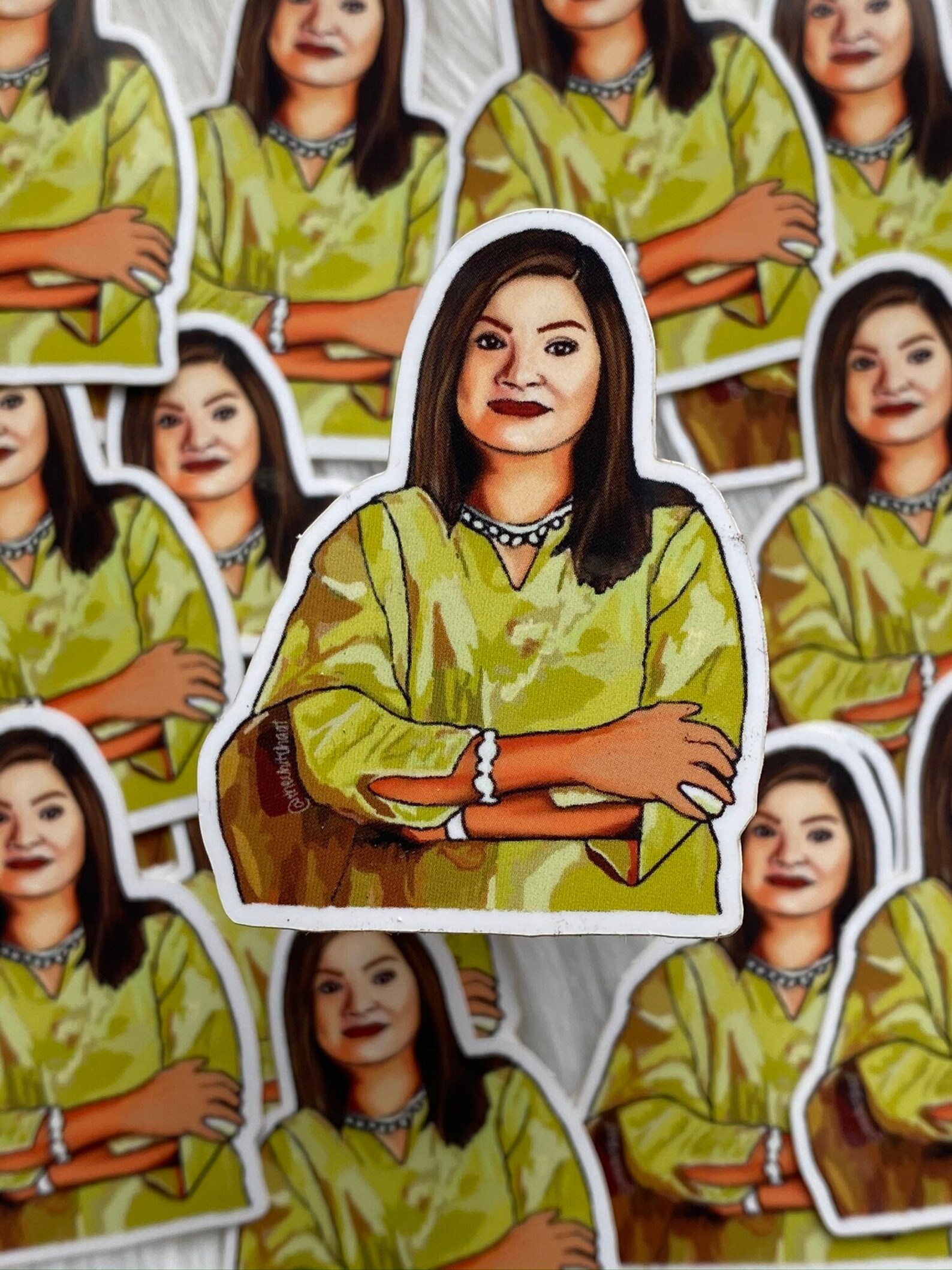 Sima Aunty Sticker - Etsy