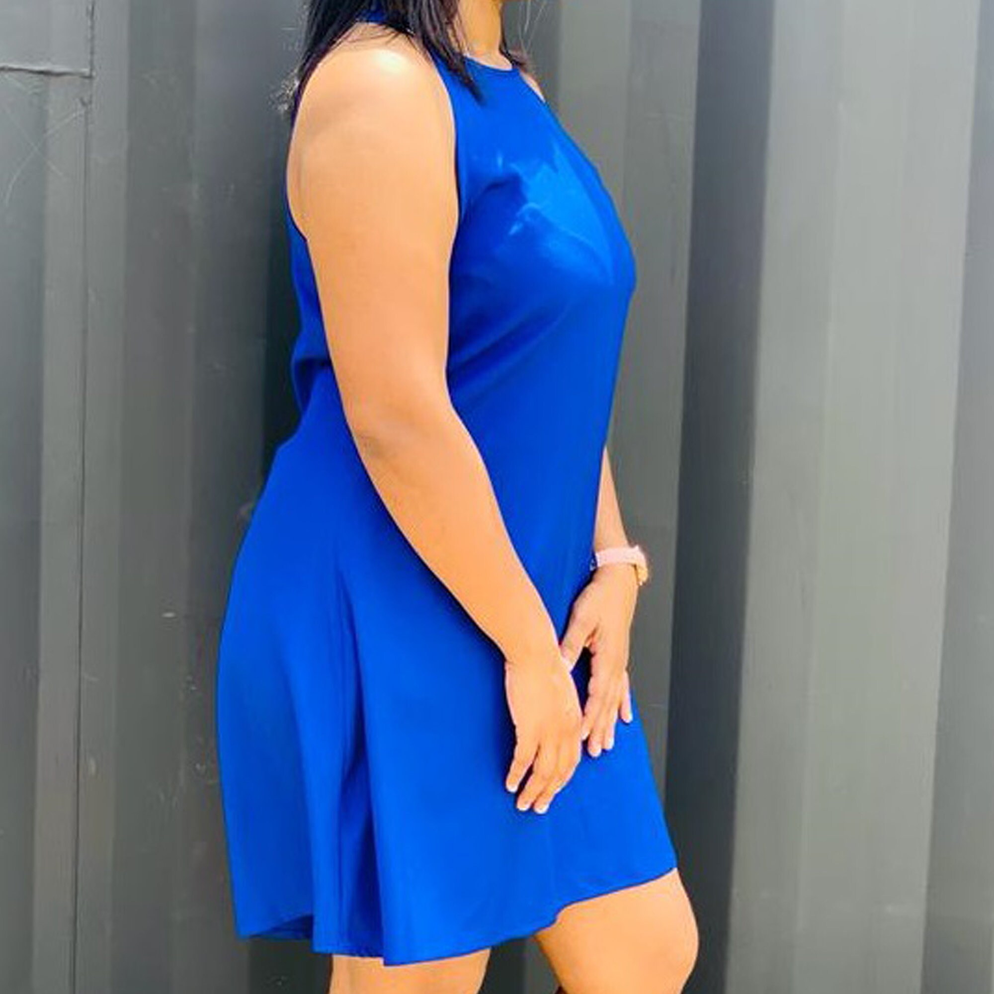 Halter Neck Midi Dress PDF Sewing Pattern Summer Dress - Etsy