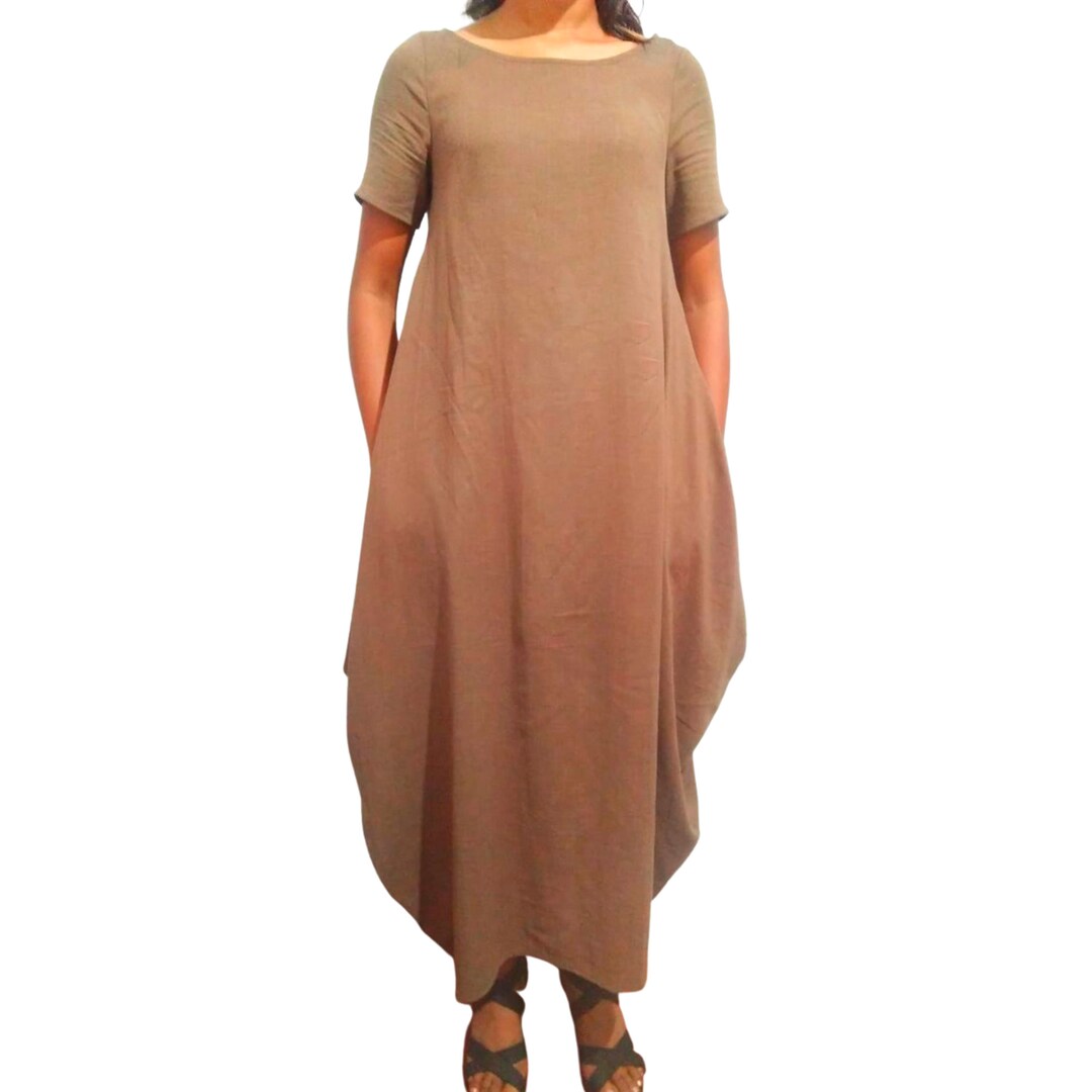 Dress Sewing Pattern for Boho Style Long Dress | Beginner-friendly PDF ...