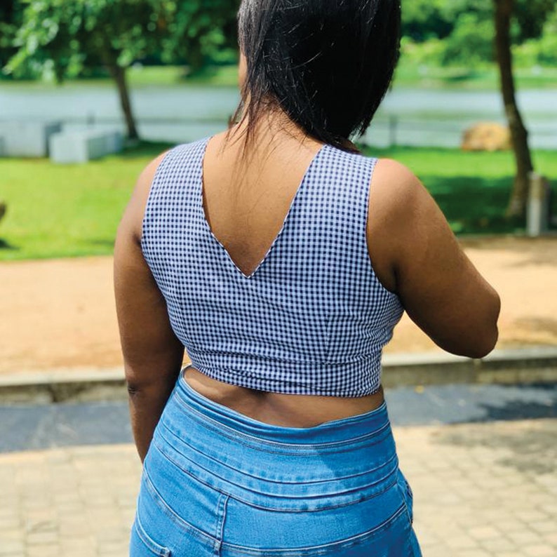Summer Crop Top PDF Sewing Pattern Beginner-friendly Digital Download ...