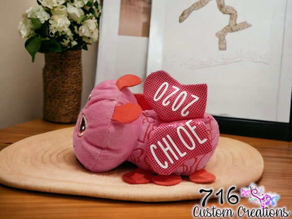 Personalized Love Bug Plush Valentine s Day Personalized Stuffed Animal Kids Plush Valentine s Day Present Custom Plush Stuffed Animal Etsy UK