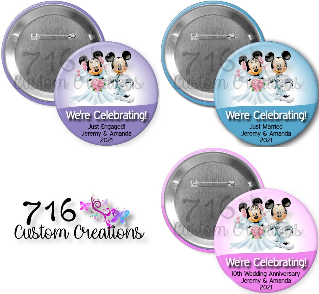 Disney Button Disney Pins Disney We're Celebrating Button Disney ...