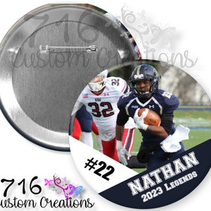 Sports Team Buttons Sports Magnet Buttons Magnets - Etsy