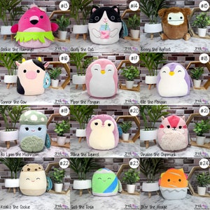 7.5 Personalized Bridal Party Squishmallows, Stuffed Animal, Plush ...