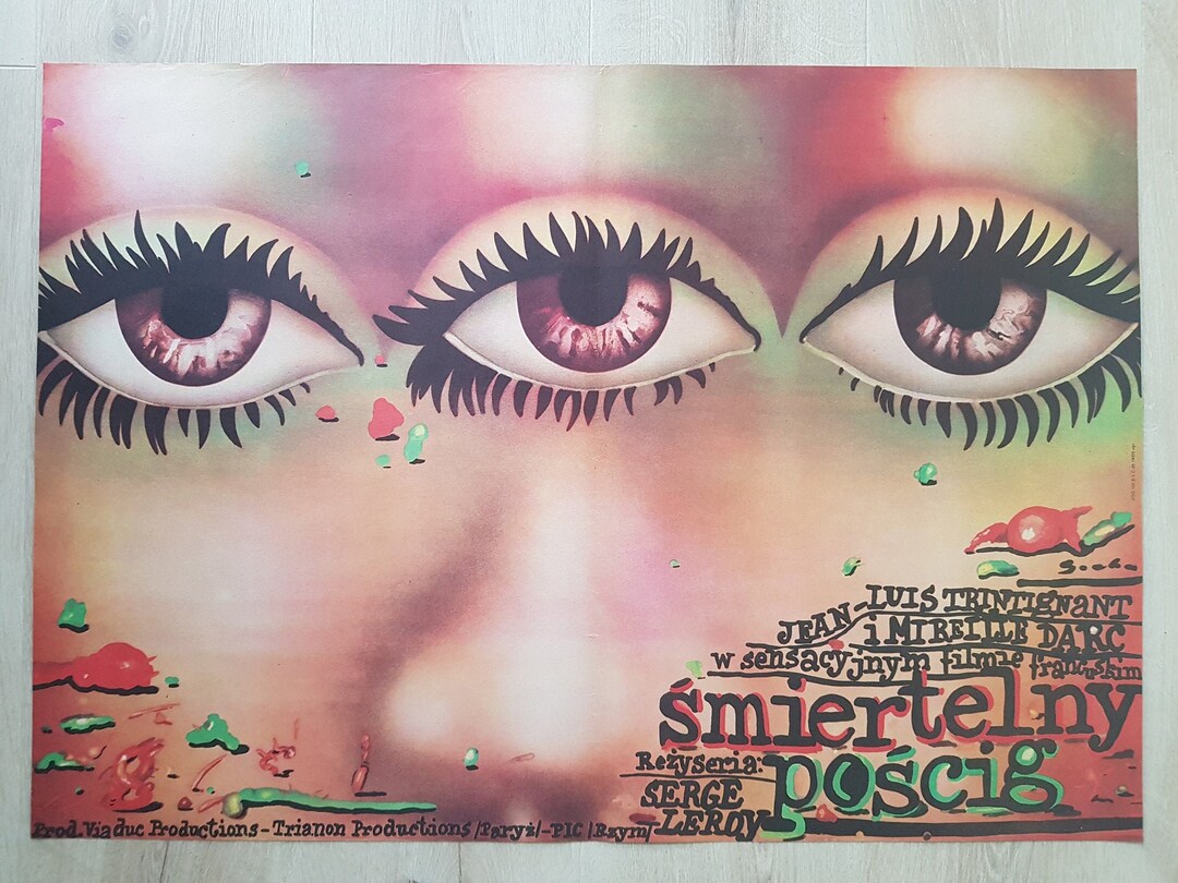 THE INTRUDER Original Vintage Polish Poster Romuald Socha Art '1979 - Etsy