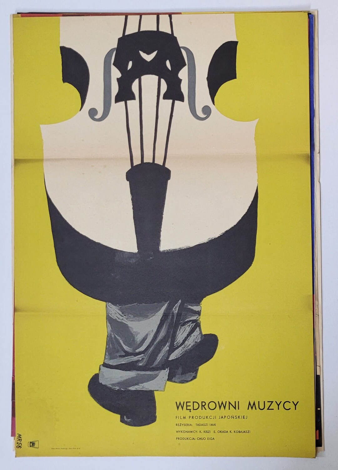 Wedrowni Muzycy Original Polish Poster Raducki Art '1956 - Etsy