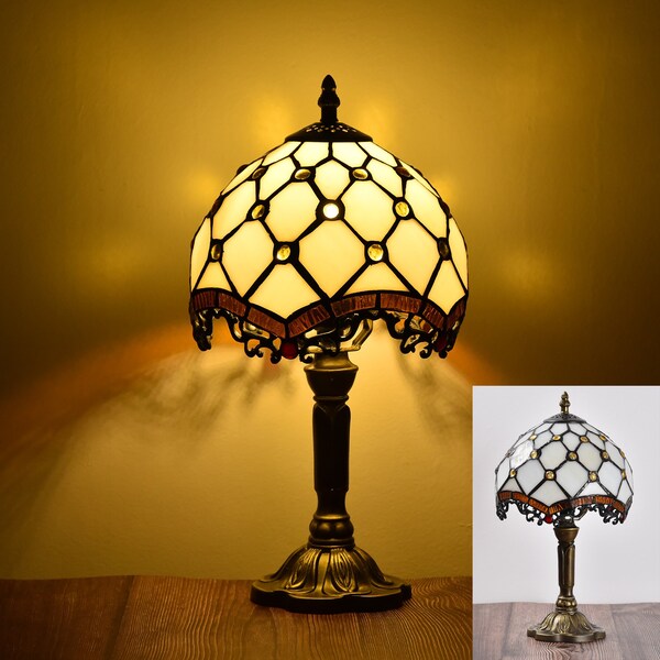 Mini Stained Glass Lamp Shade - Etsy