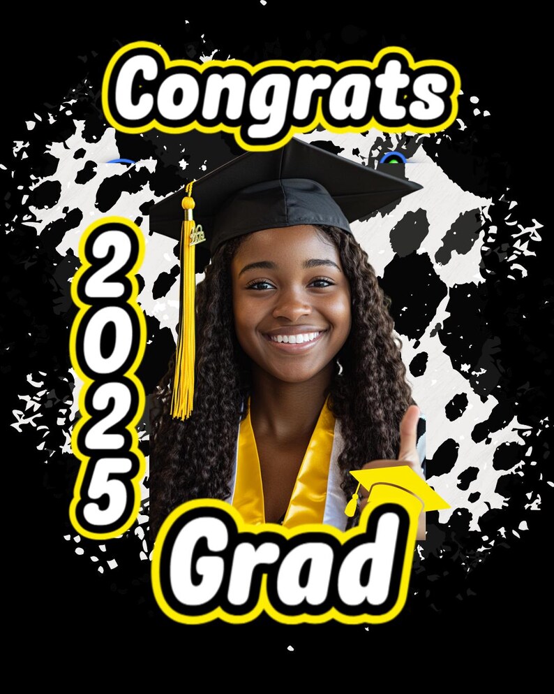 Grad Template (editable in Canva) - Etsy