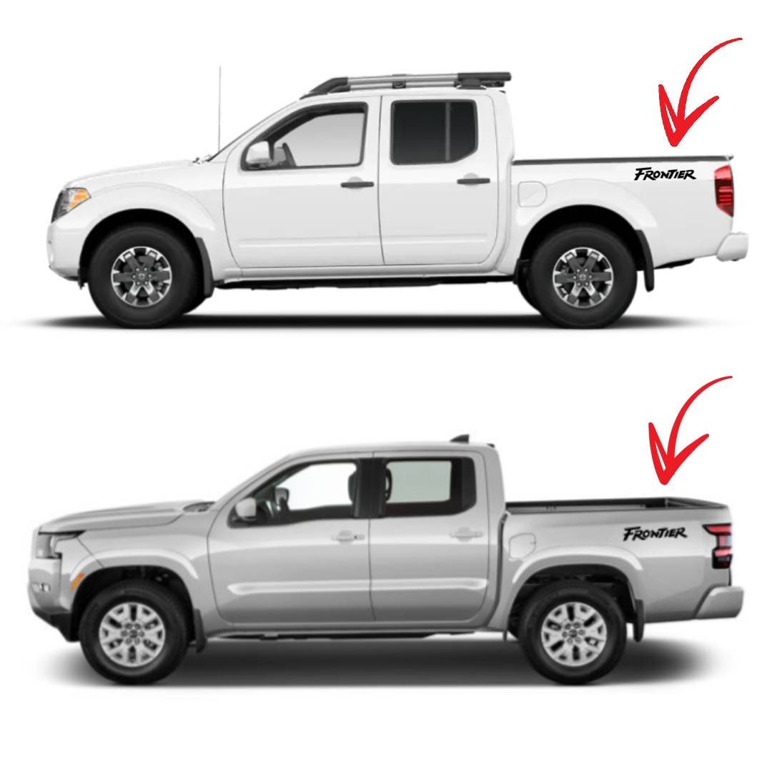 Nissan Frontier Logo/bedside Decals (set of 2) - Etsy