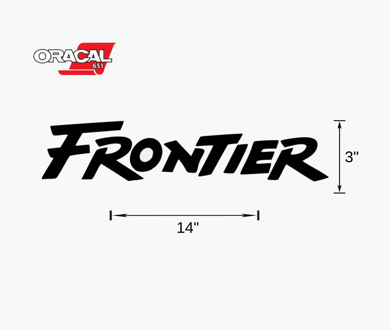 Nissan Frontier Logo/bedside Decals (set of 2) - Etsy