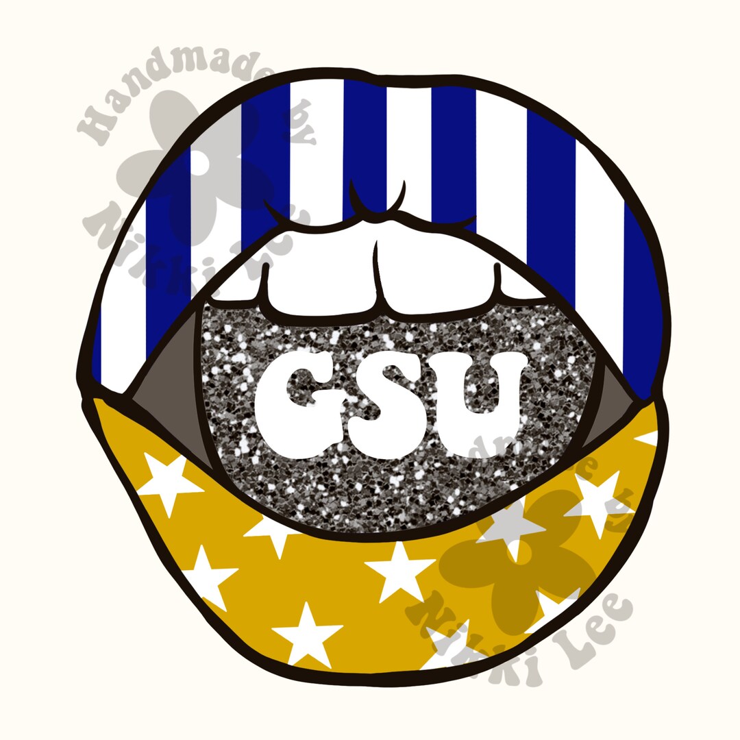 Gsu Lip Png, Georgia Png, Football Png, Sport Png, Star Png, Glitter ...