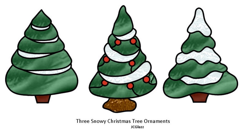 Christmas Trees Three - Etsy