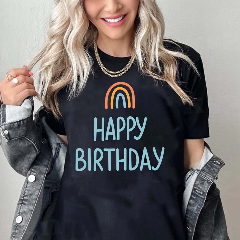 Birthday T-shirt, Birthday Shirt, Happy Birthday Shirt, Birthday Girl ...