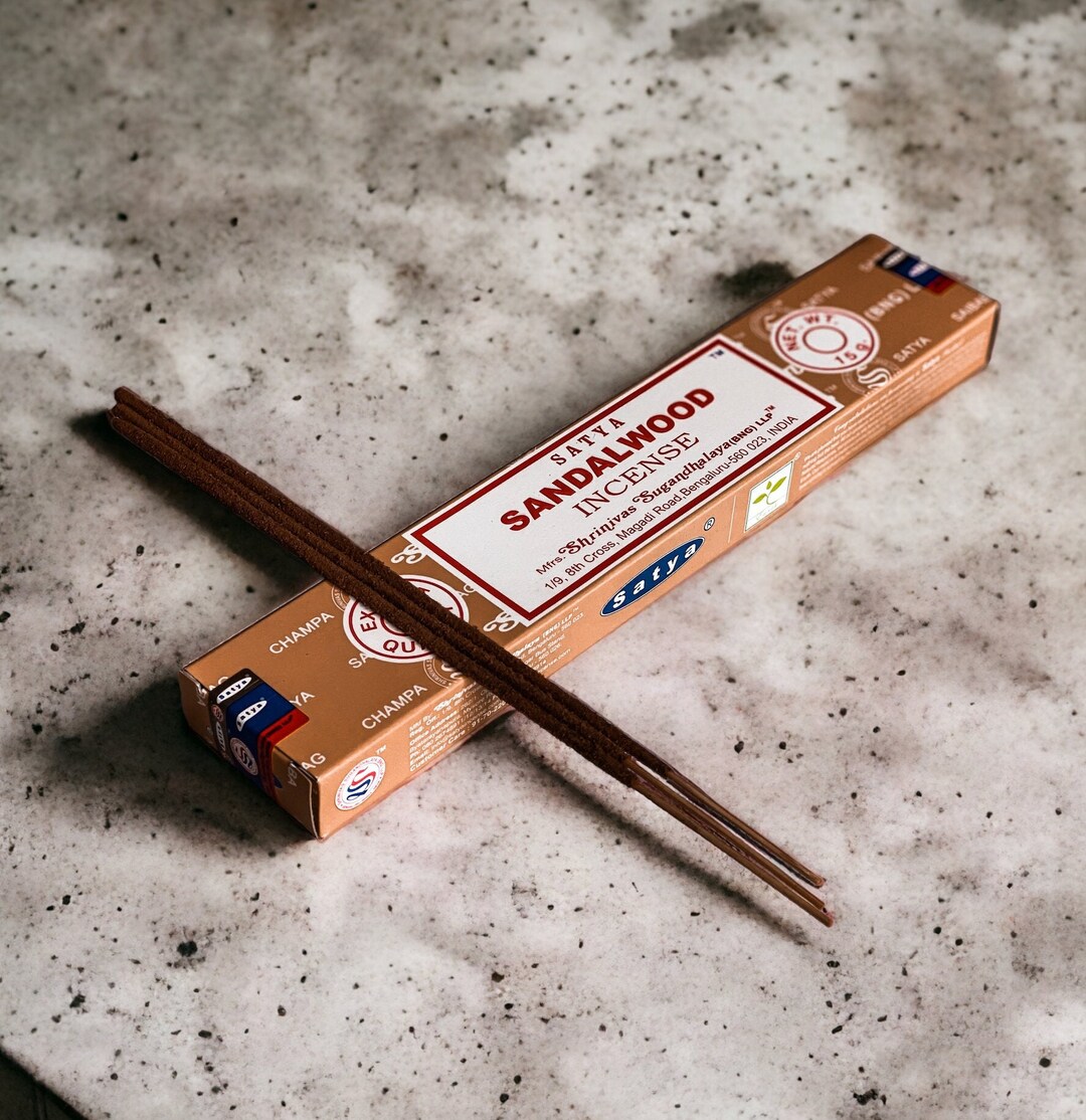 Sandalwood | Satya Sai Baba Incense | Cleansing Ceremony - Etsy