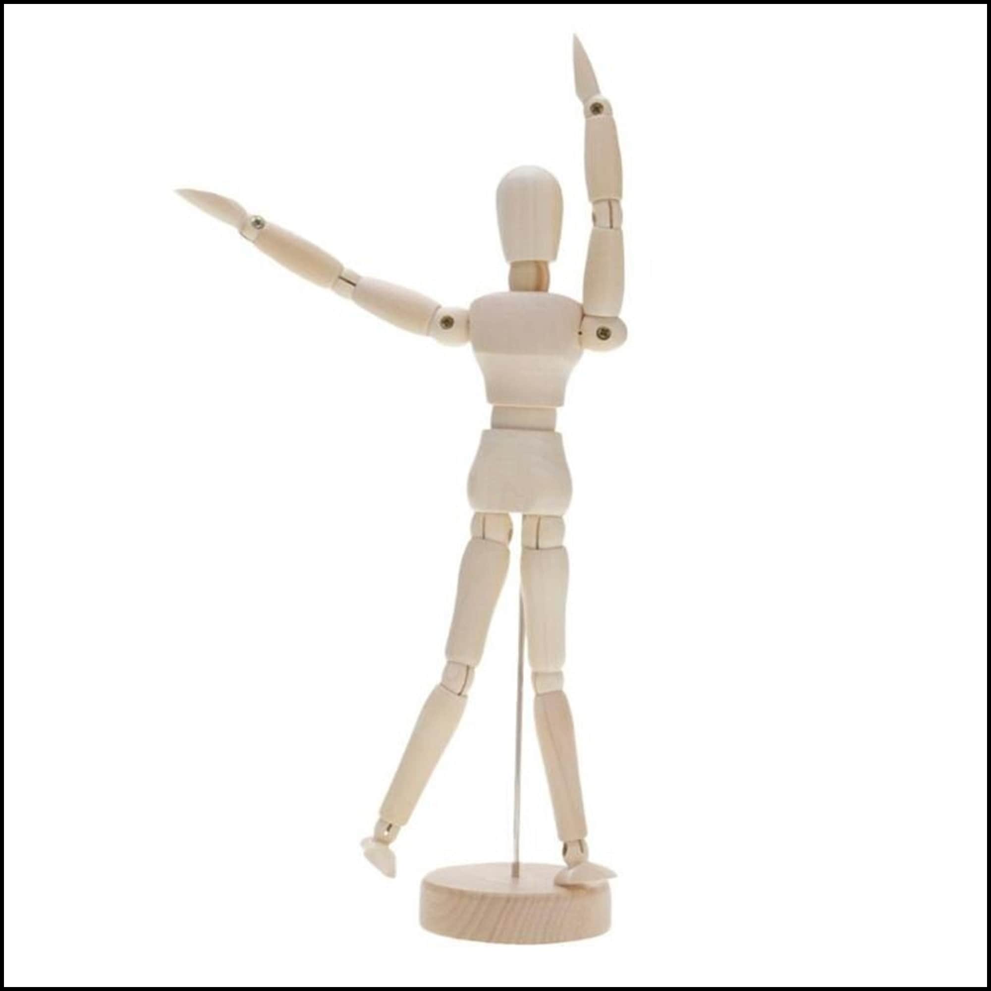 HOT Handmade Wooden Movable Limbs Human Figure Model Artist | Etsy