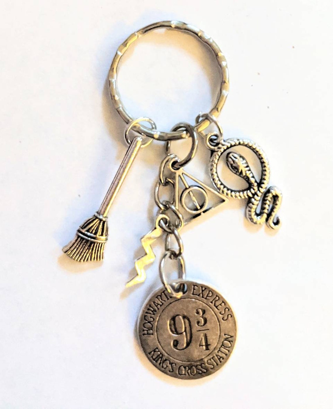 Harry potter inspired handmade keychain | Etsy