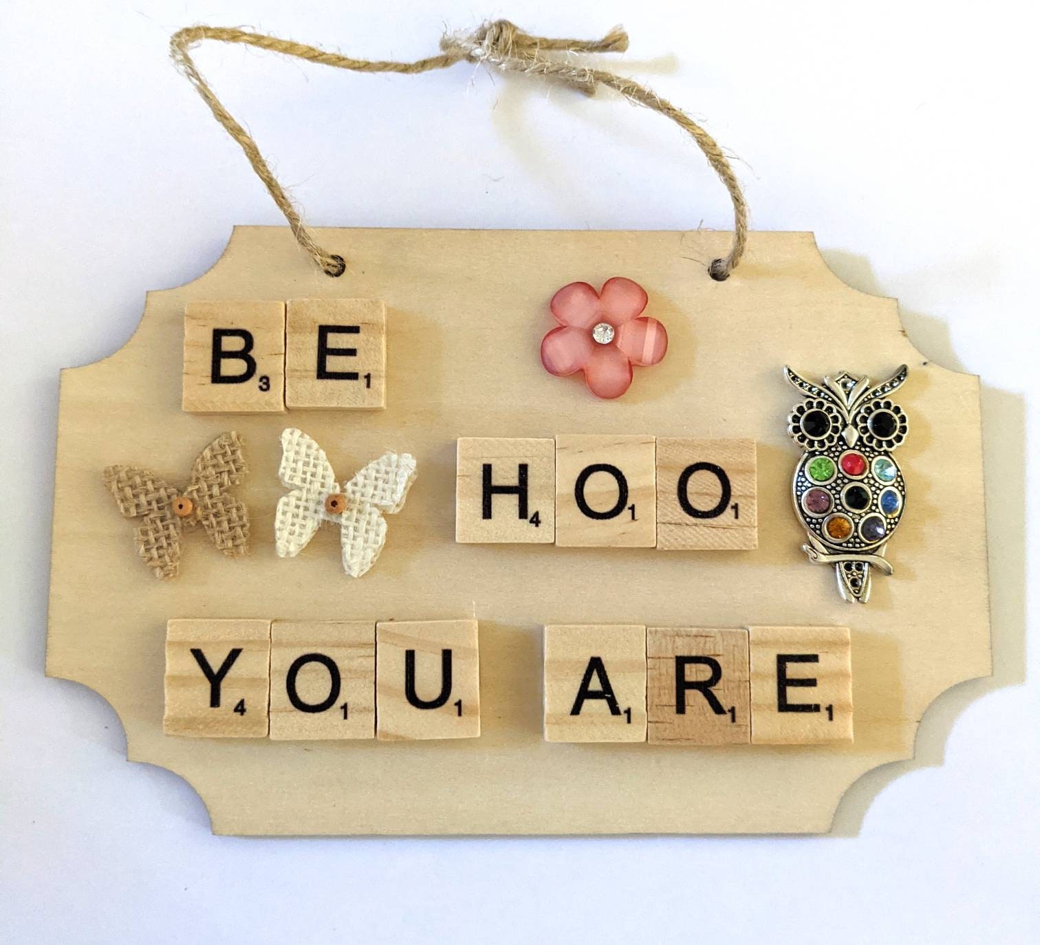 Owl plaque sign | Etsy