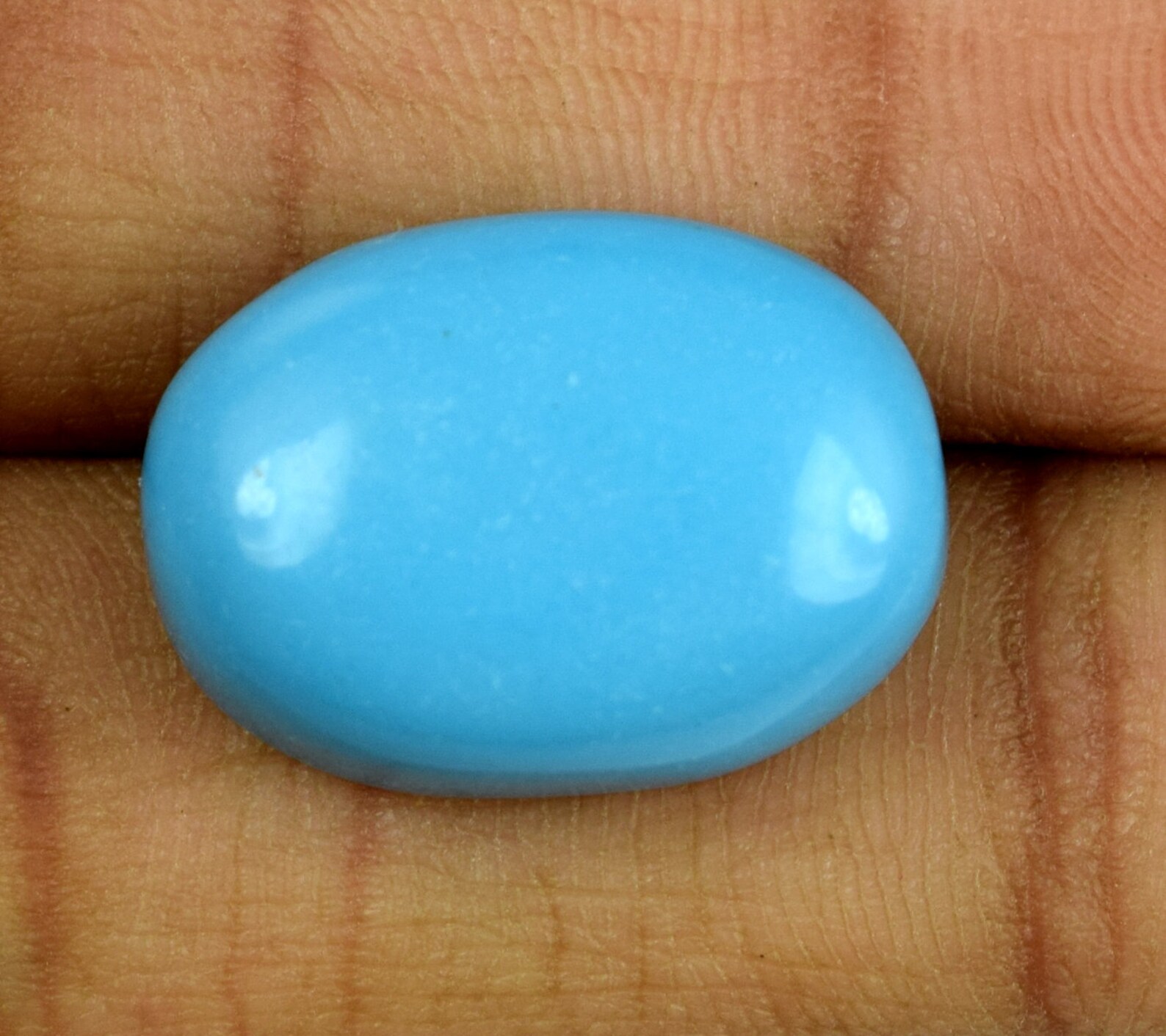 Brazilian Blue Turquoise 12-14 Ct Natural Loose Gemstone Oval | Etsy