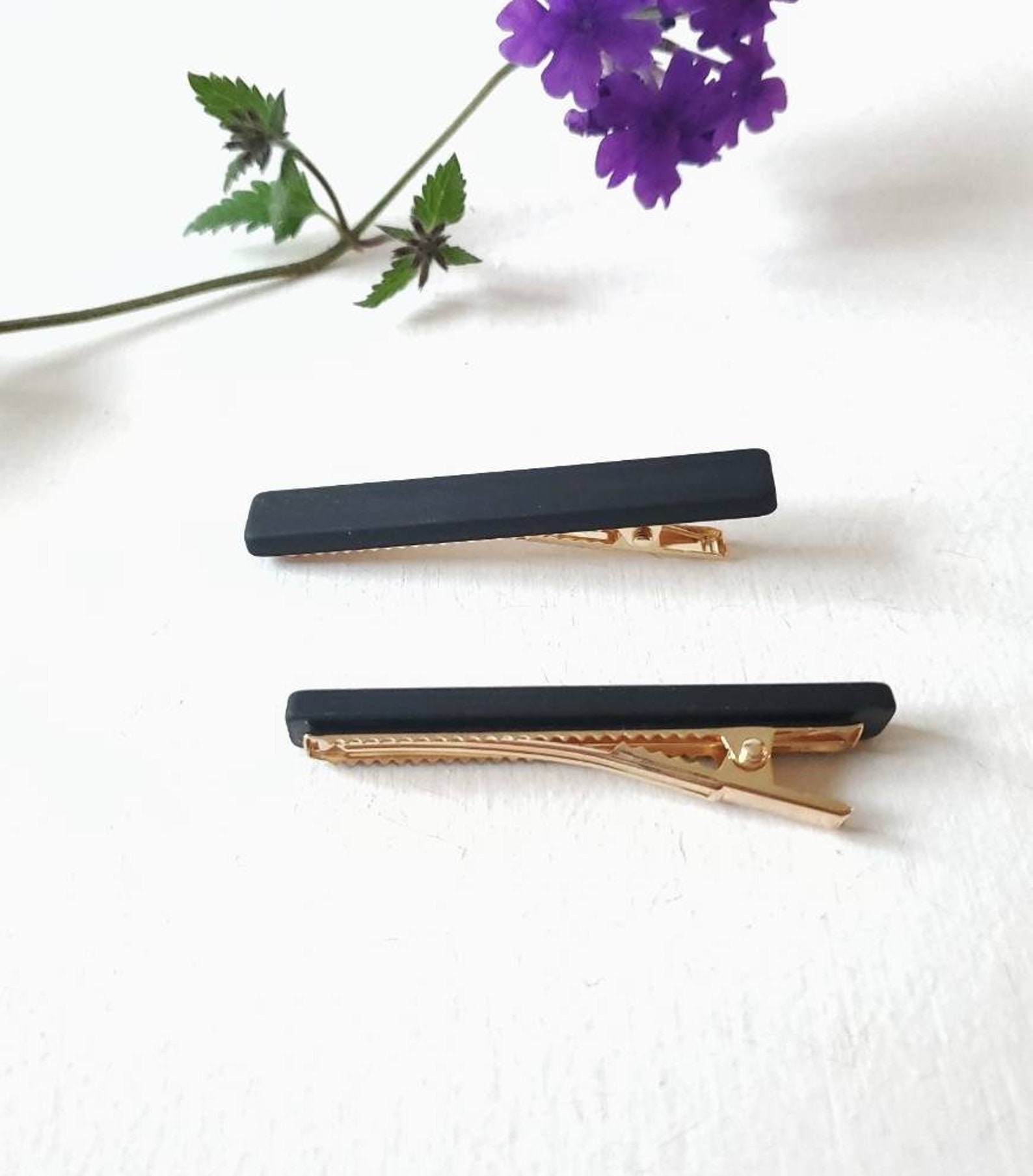 1pc Minimalist Acrylic Hair Clips Morandi Matte Color | Etsy