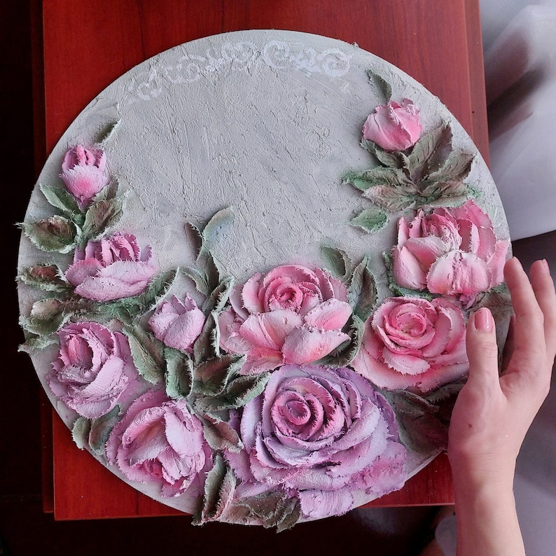 Sculptural Art,sculpture Painting, Texture Paste Painting, Decorative ...