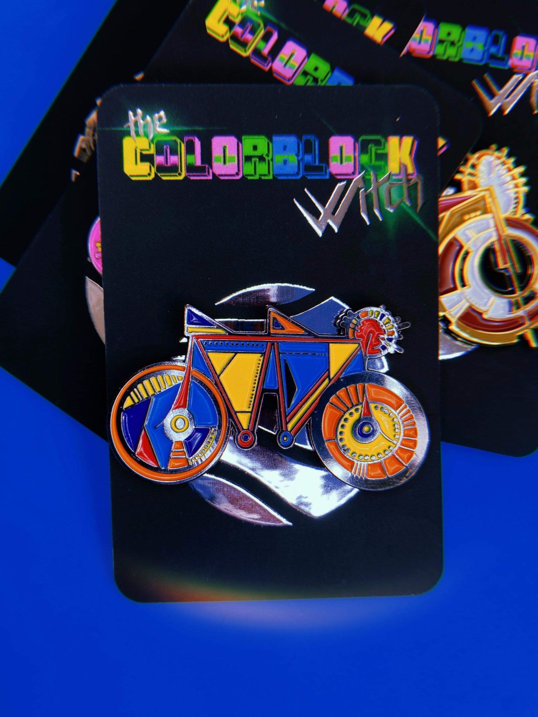Tandem Bike Enamel Pin - Etsy