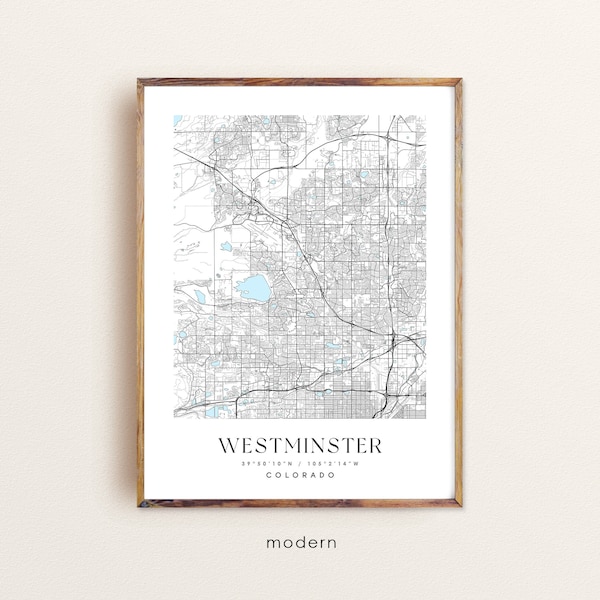 Westminster Co Maps - Etsy