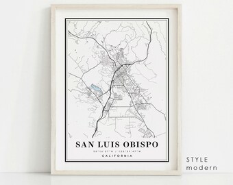 Madonna Mountain Art Print San Luis Obispo Wall Art SLO - Etsy