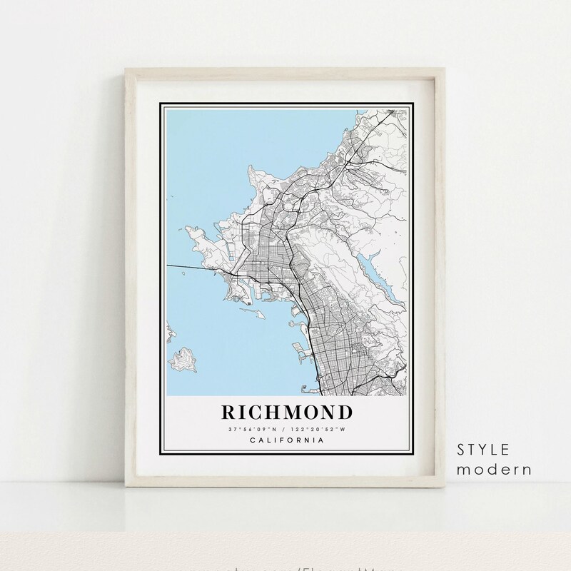 Richmond Poster - Etsy