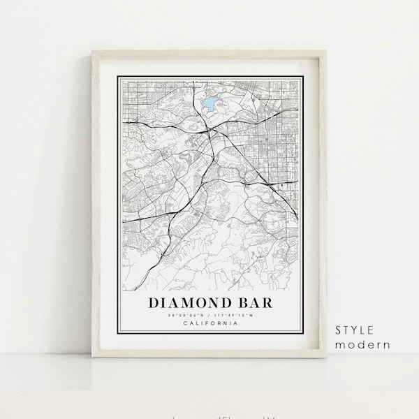 California Map - Etsy