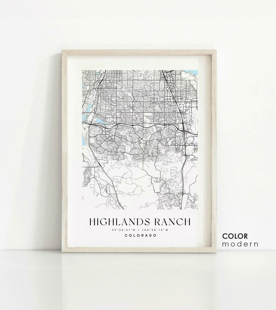 Highlands Ranch CO Map, Highlands Ranch Colorado Map, Highlands Ranch ...