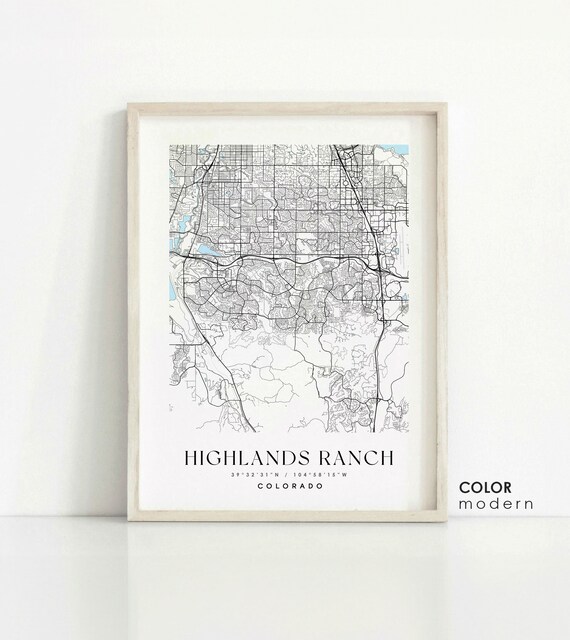 Highlands Ranch Area Map