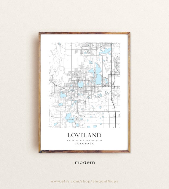 Loveland Co Map