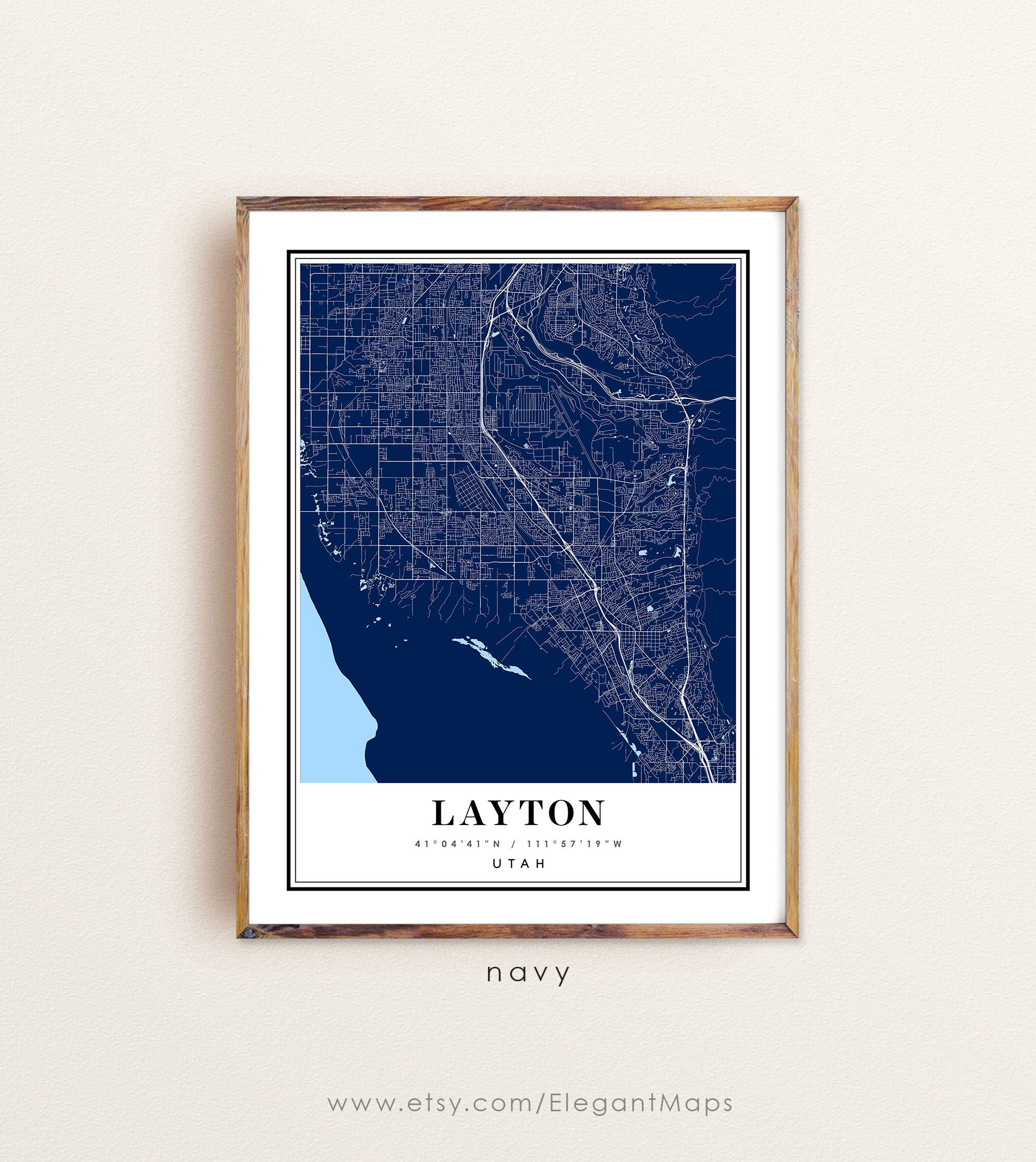 Layton Utah Map Layton UT Map Layton City Map Layton Print - Etsy
