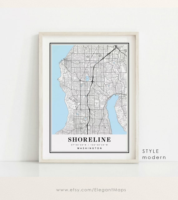 City Of Shoreline Map