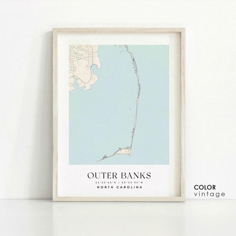 Outer Banks Poster - Etsy