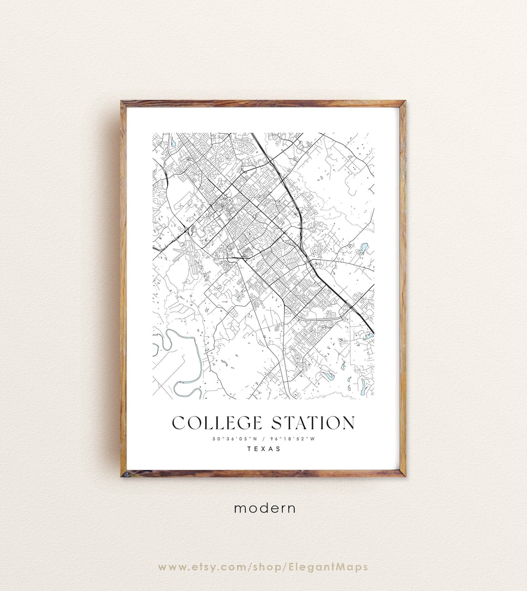 College Station Texas Map, College Station TX Map, College Station City ...