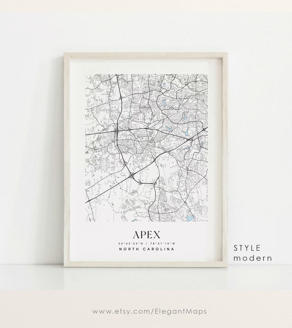 Apex Nc Map North Carolina Driving Directions To North Carolina 55,