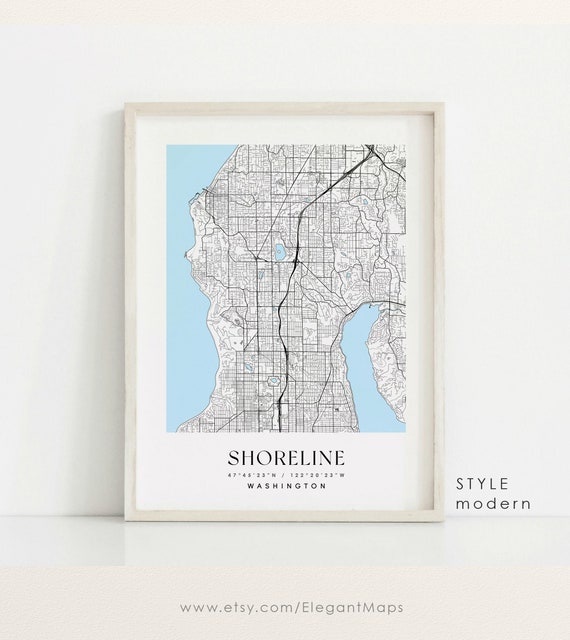 City Of Shoreline Map