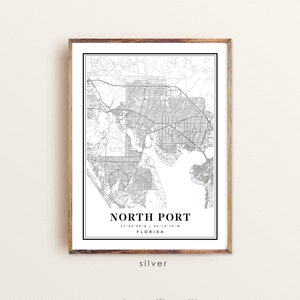 North Port Florida Map, North Port FL Map, North Port City Map, North ...