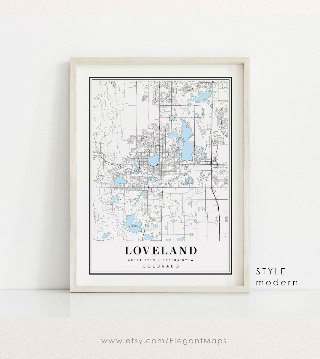 Loveland Co Map